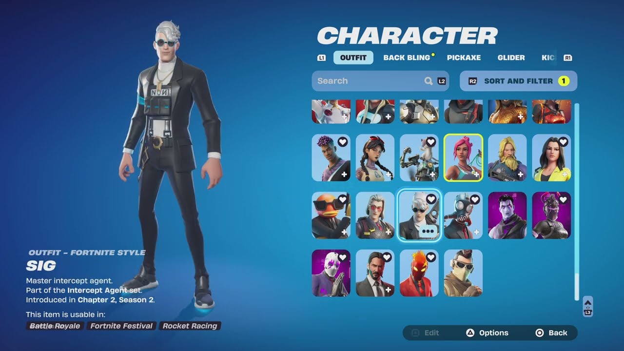 Fortnite skin locker tour - YouTube