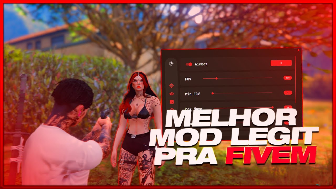 NOVO MELHOR MOD LEGIT PRA FIVEM COM AIM , ESP , TRIGGER - YouTube