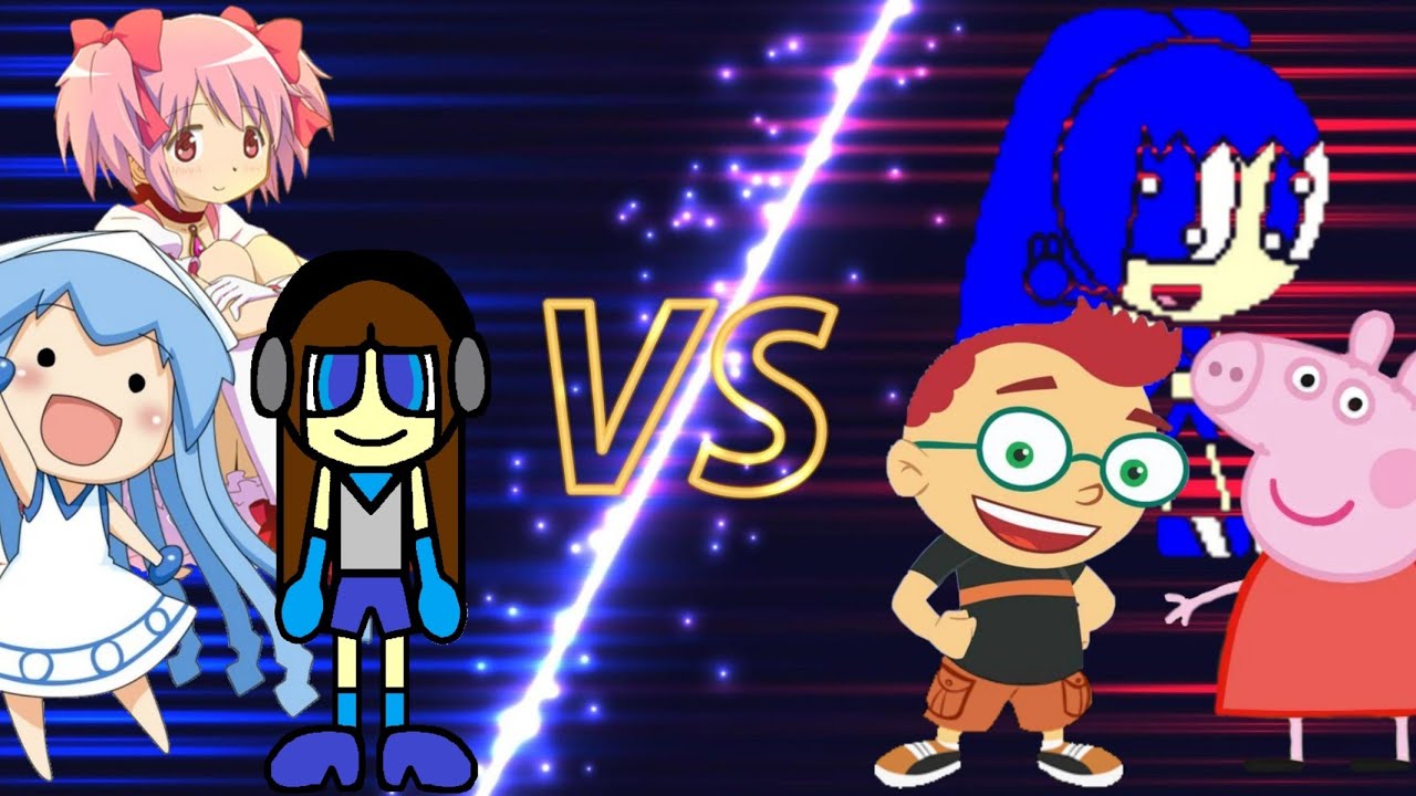 MUGEN (Requested)- Madoka Kaname, Ika Musume & Kadariro vs Shago, Leo ...