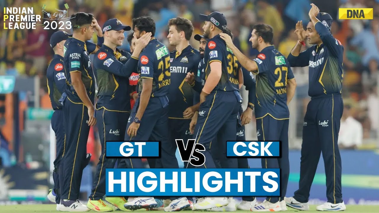 GT vs CSK Highlights: Gill & Sai Shine As GT Defeat Chennai Super Kings ...