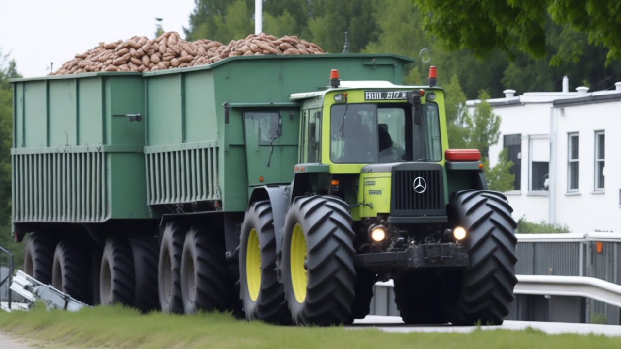 Mercedes Benz Tractor | The Tractor You Never Knew Existed - YouTube