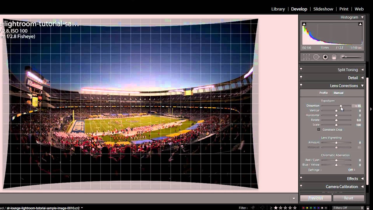 Learning the Lens Corrections Panel - Lightroom Video Tutorial - YouTube
