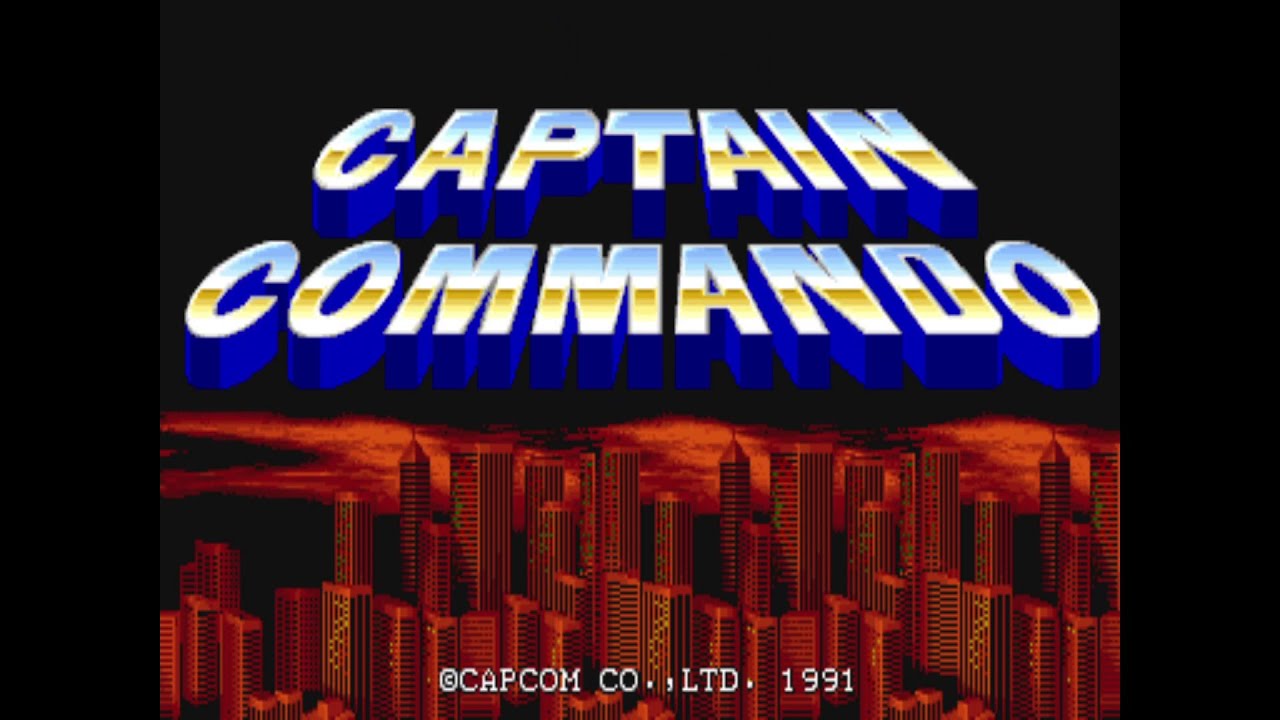 Captain Commando Arcade Game, Capcom 1991, long play - YouTube