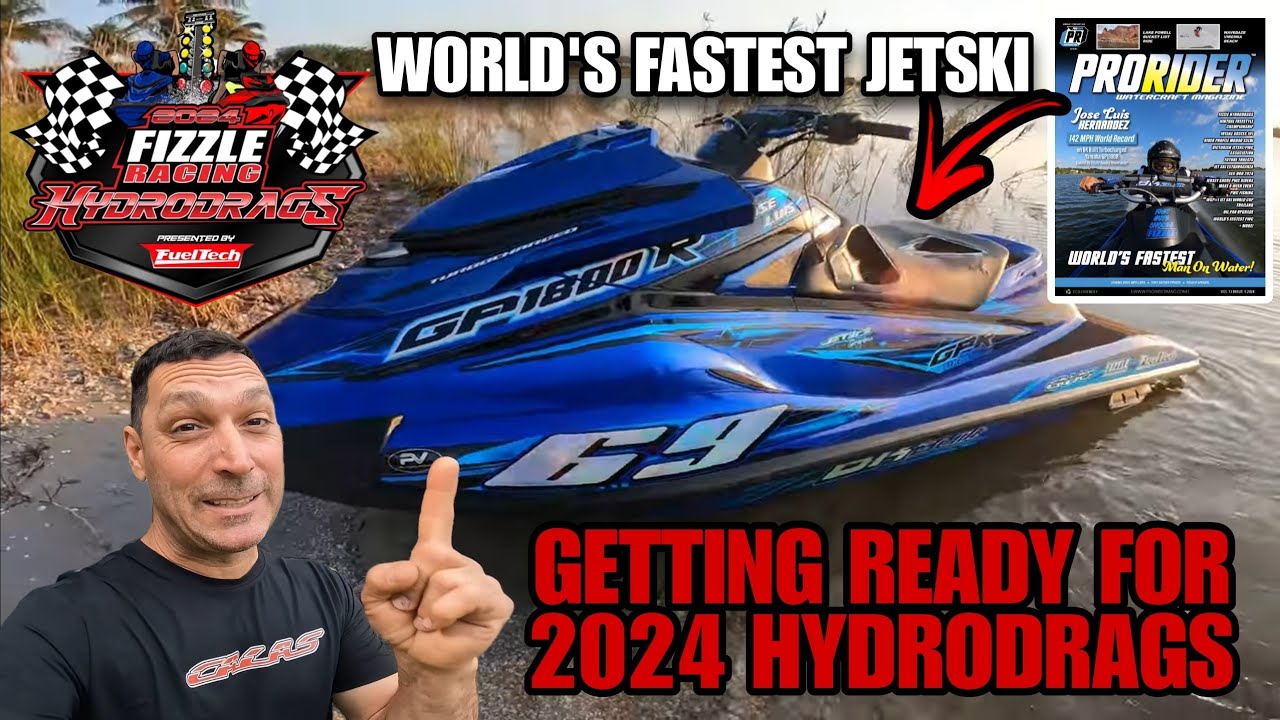 2024 HydroDrags Prep + World Record Fastest Jetski + The Punisher Sea ...