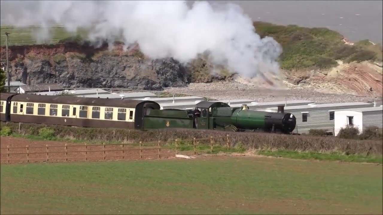 STEAM TRAINS AT WATCHET AND MORE ON 30 APRIL 2016 - YouTube