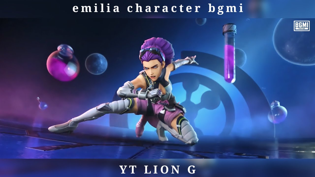 emilia character bgmi #ytliong #bgmi #emilia - YouTube