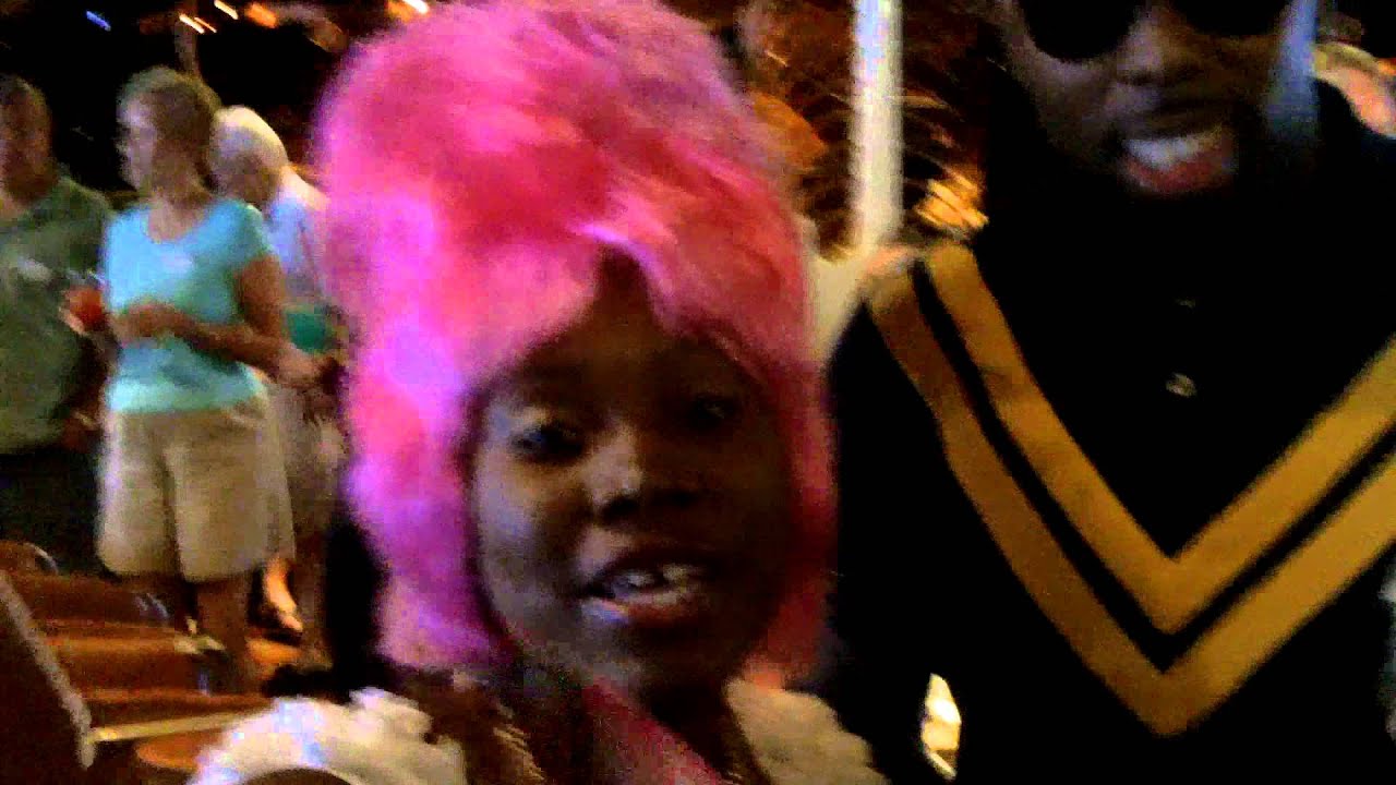 Official "WIG DAY" on Carnival Cruise Inspiration - YouTube