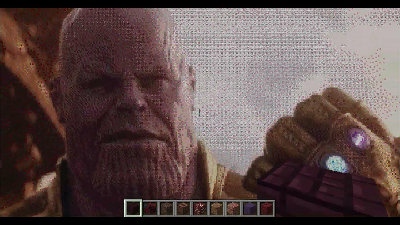 Thanos Pixel Art - YouTube