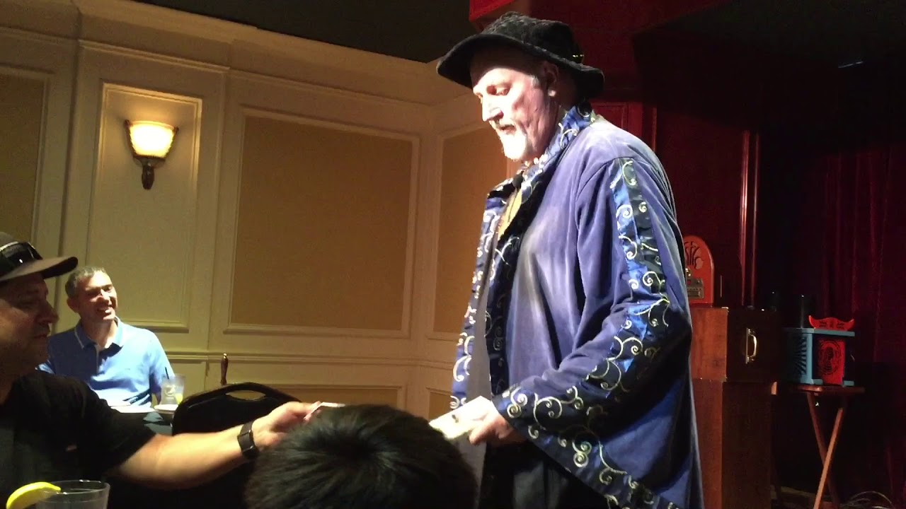 Merlin's Magic & Comedy Dinner Theatre at Rib Trader in Orange - YouTube