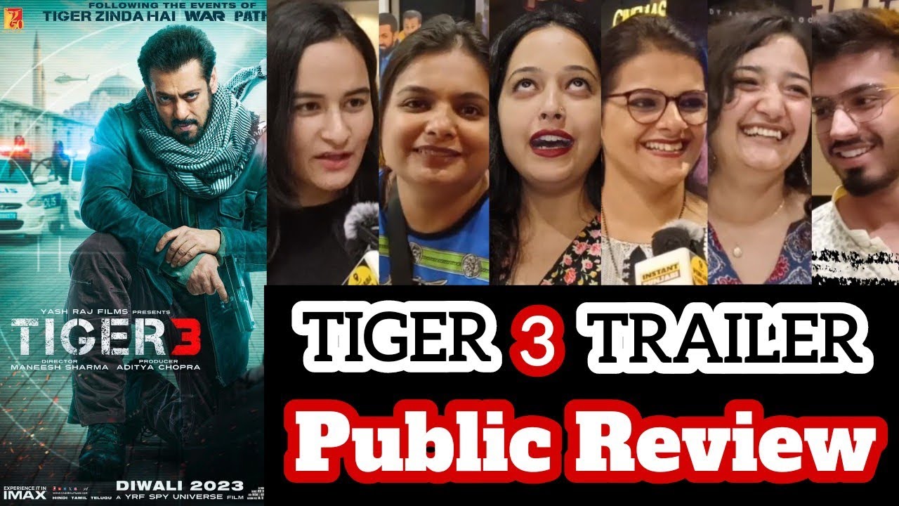 Tiger 3 Public Review | Tiger 3 Public Reaction | Tiger 3 Public Talk ...
