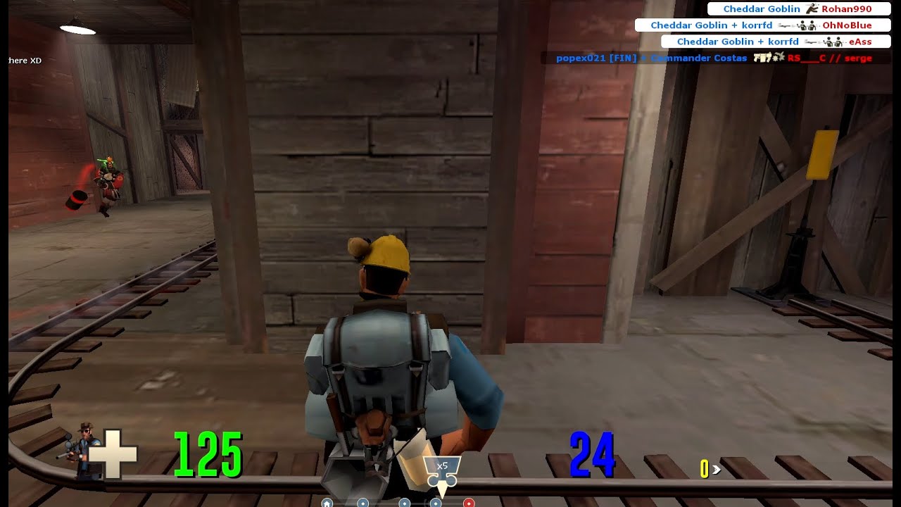 【TF2】 1 Bullet 3 Kills - YouTube