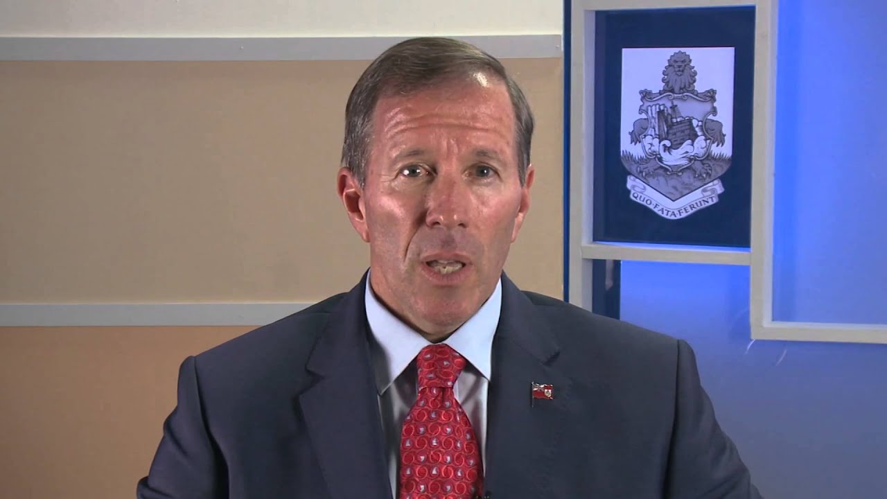 The Hon. Michael Dunkley JP MP, Premier of Bermuda March 14, 2016 - YouTube