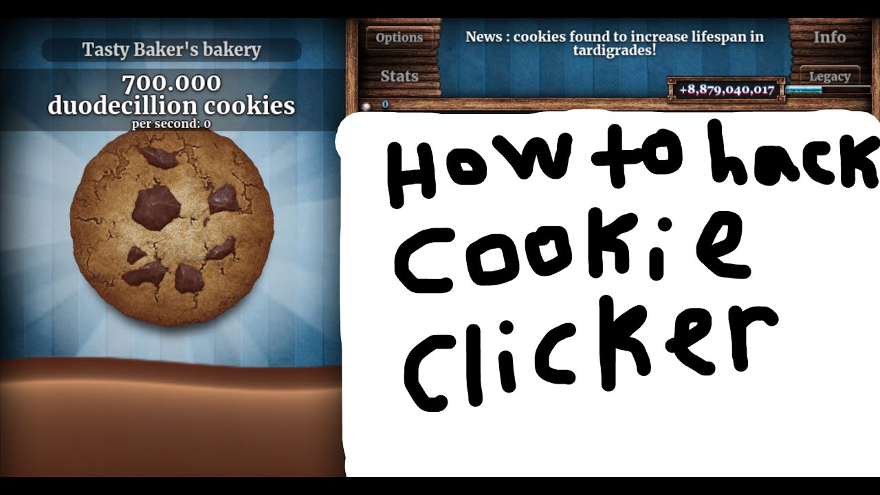 How to Hack Cookie Clicker (EZ HACK) pt.3 of 5 - YouTube