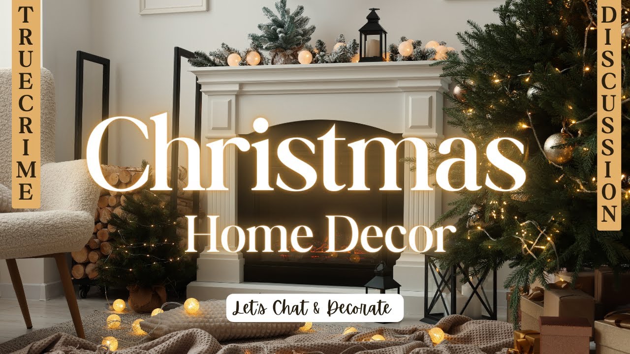 True Crime Christmas! Let's Decorate & Talk True Crime! - YouTube