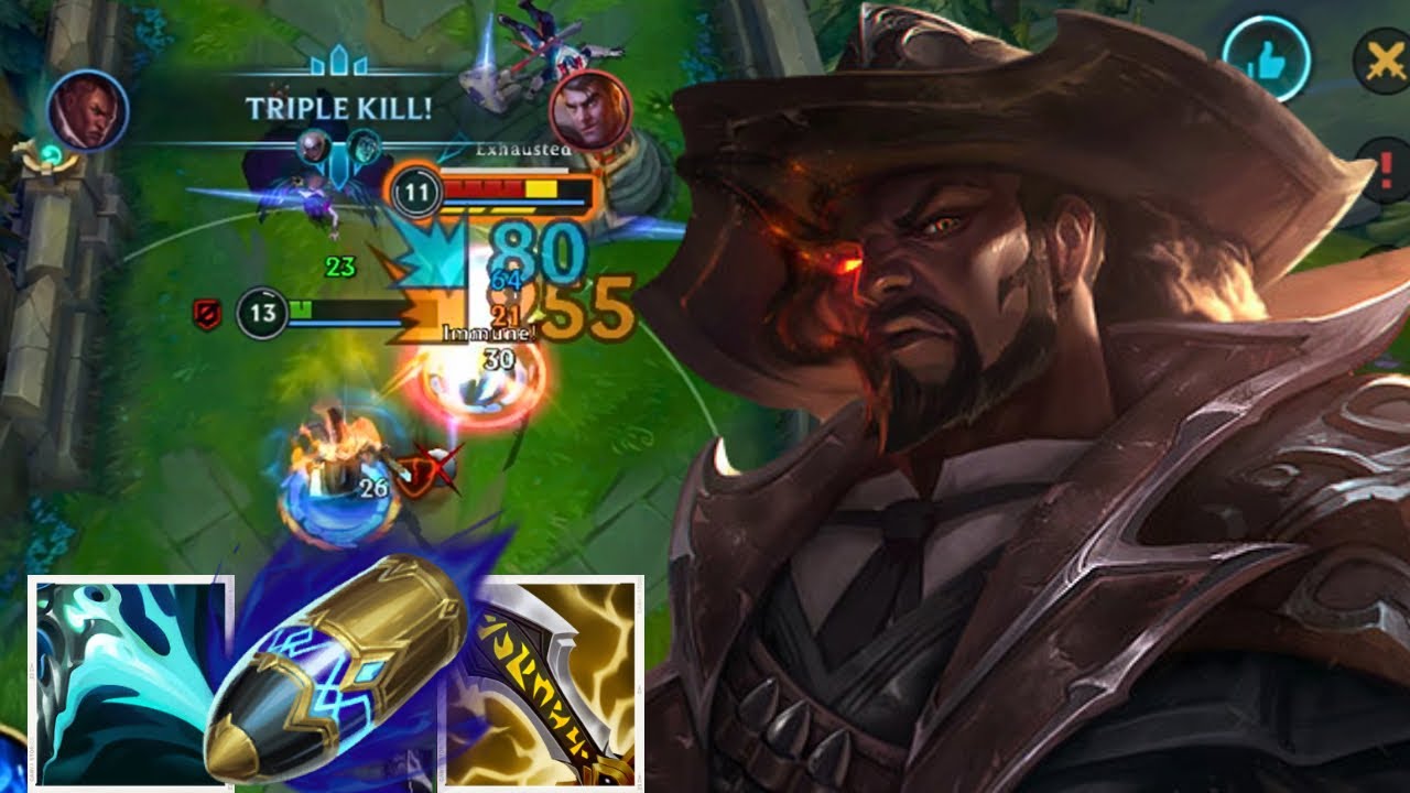 WILD RIFT - LUCIAN WITH FIRST STRIKE RUNE CASH OUT SO BROKEN! | 위대한 철수와 ...