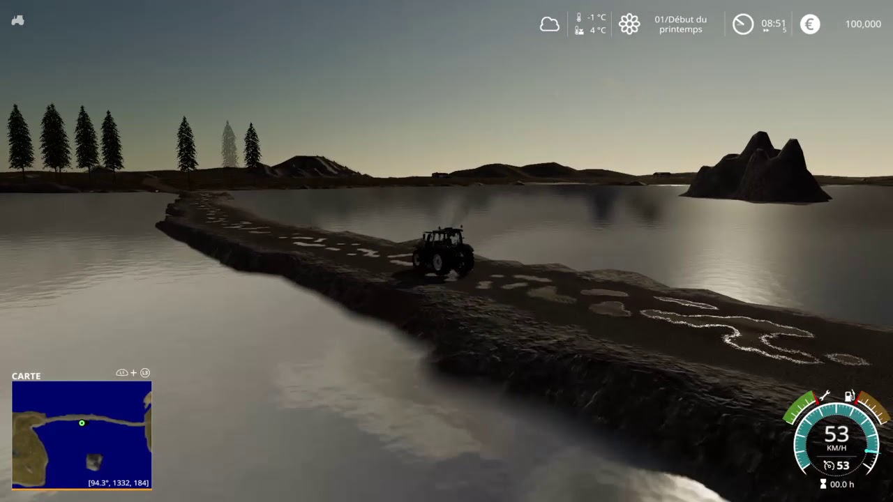 Farming Simulator 19 présentation map st croix flowage - YouTube