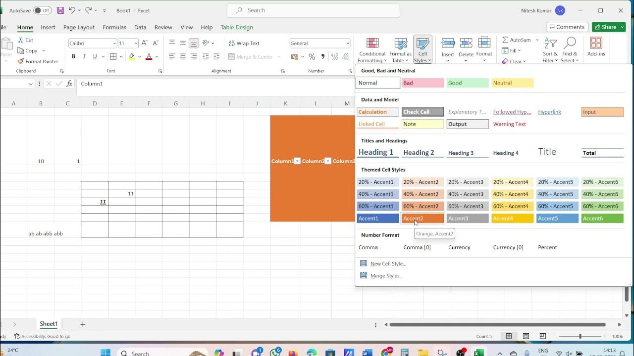BASIC EXCEL PART - 1 - YouTube