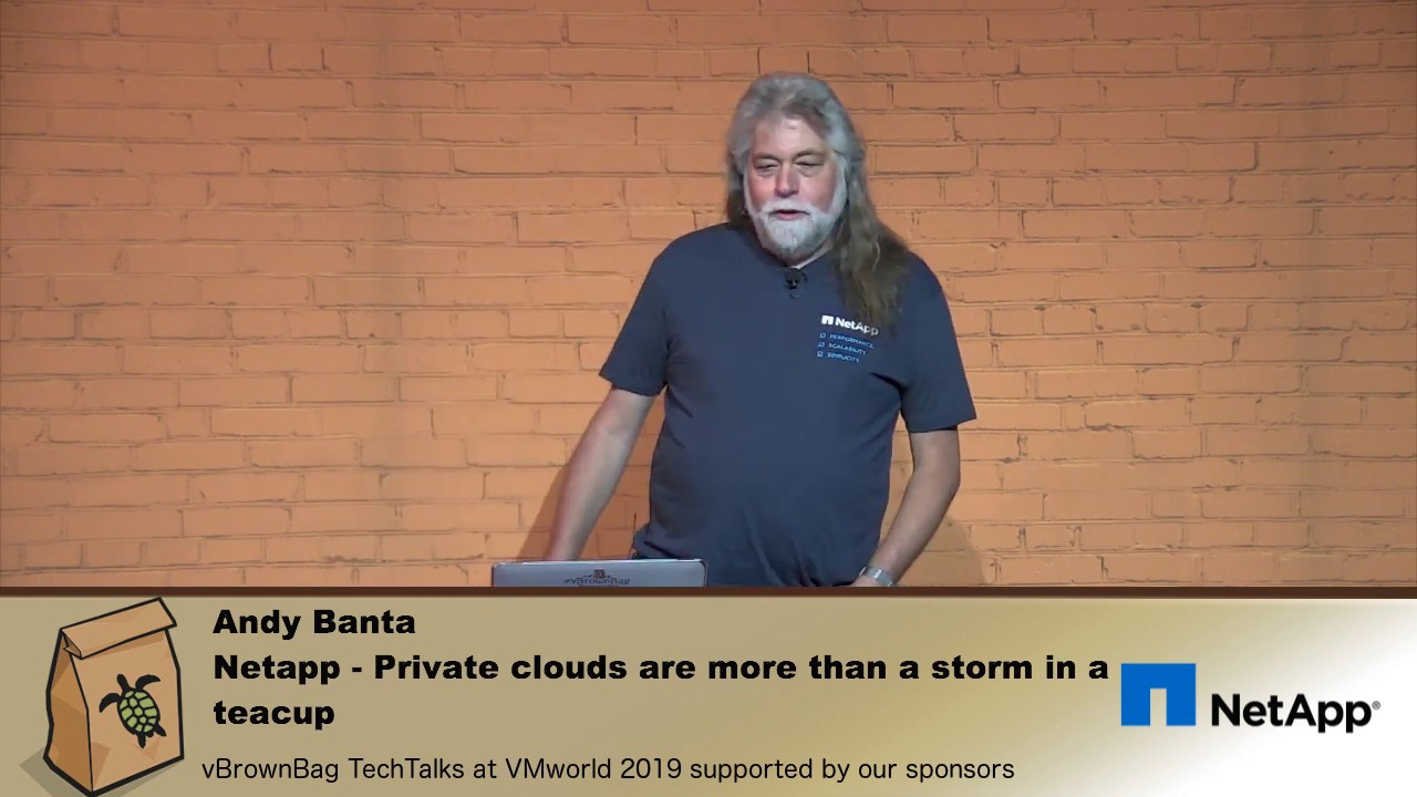 Private clouds are more than a storm in a teacup - Andy Banta - Netapp ...