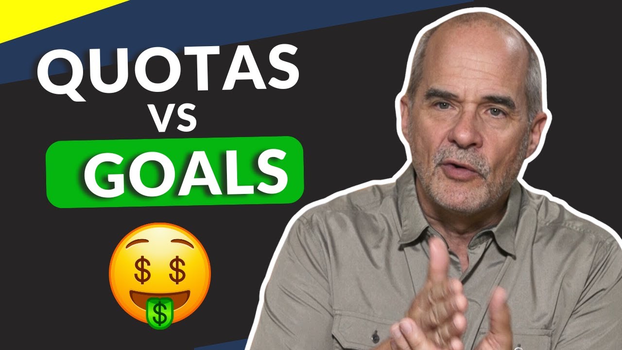 Sales Quotas vs Sales Goals | 5 Minute Sales Training - YouTube