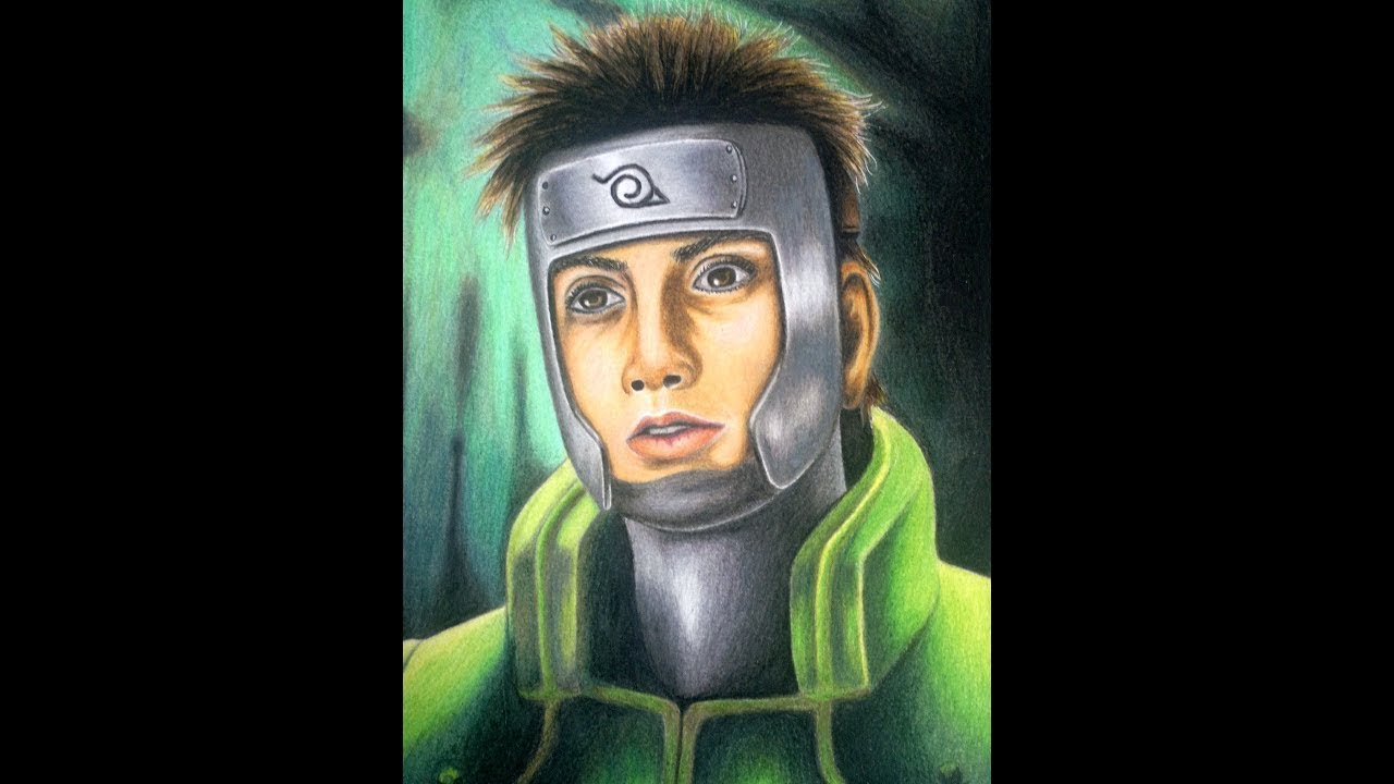 Speed Drawing - Realistic Yamato / Desenhando Yamato Realista (Naruto ...