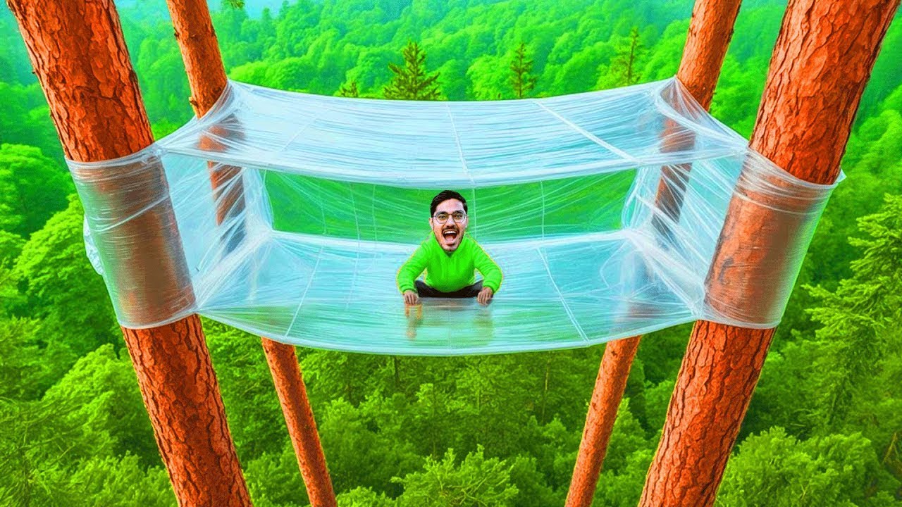 24 Hours In Jungle Challenge Will I Survive - YouTube