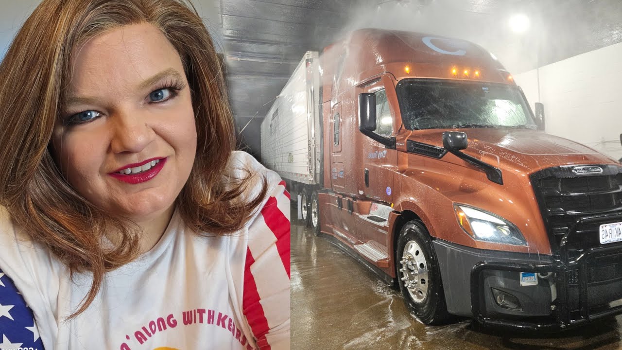 A Day in the Life of a Truck Driver USA - YouTube