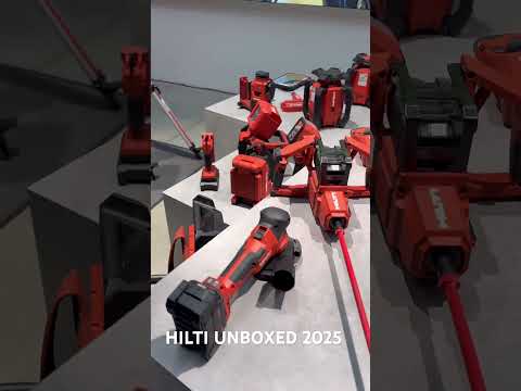 The full Hilti Nuron line up! #hilti #unboxed2025 #construction #tools #electrician #electrical