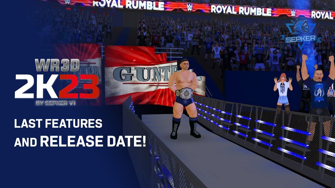 WR3D 2K23 V1.1 BY SEPKER | REWORKED PROMOS, INVISIBLE BUTTONS OPTION ...