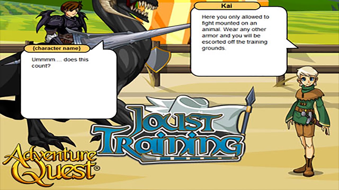 AdventureQuest: Joust Training + Adventurer Arena [Updated] - YouTube