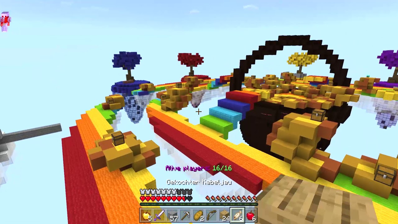 Let`s Play Minecraft (skywars+SG) - YouTube