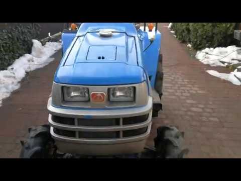 ISEKI TM15 traktorek japoński 4x4. www.akant-ogrody.pl - YouTube
