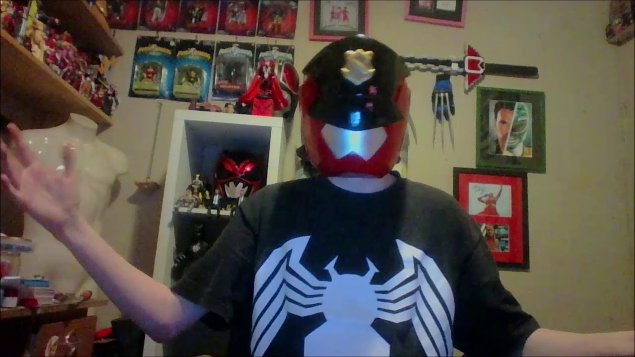 Patoranger Red Ranger Helmet - YouTube