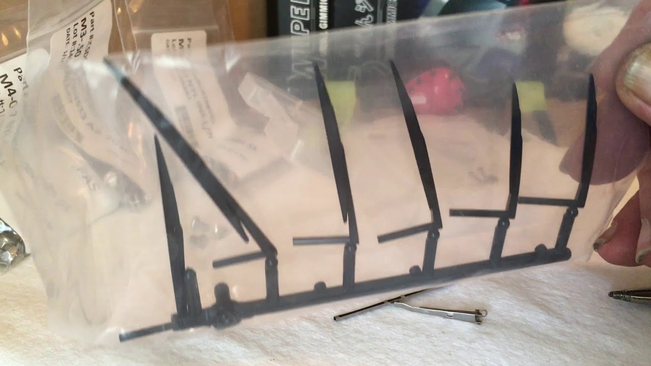 Working scale windshield wipers and scale hardware - YouTube