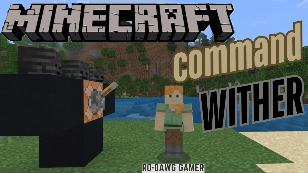 Minecraft Command Wither - YouTube