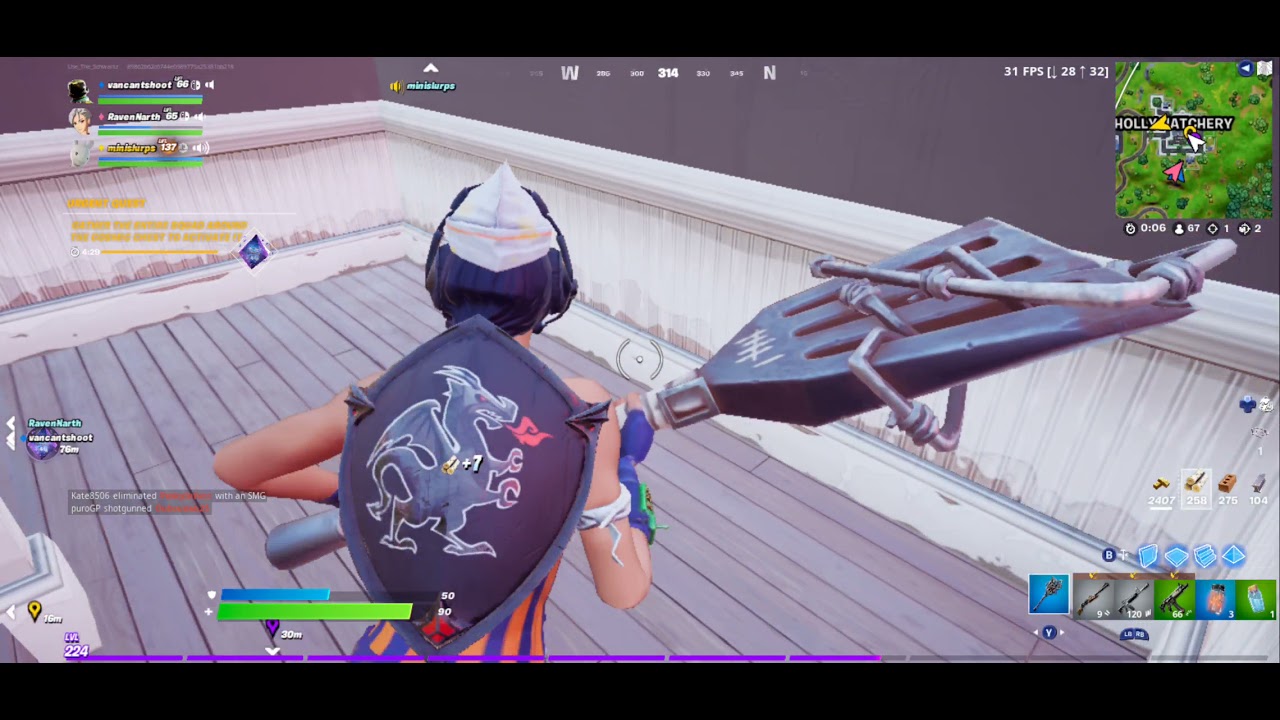 SIZZLE SGT. Skin - Squads Victory Royale LVL 224 Fortnite (Season 7 ...