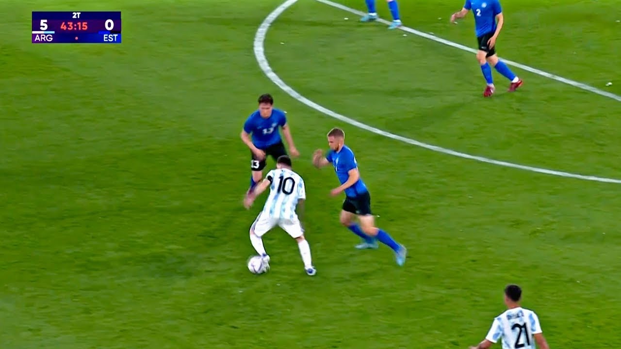 Messi 5 Goals vs Estonia for Argentina - YouTube