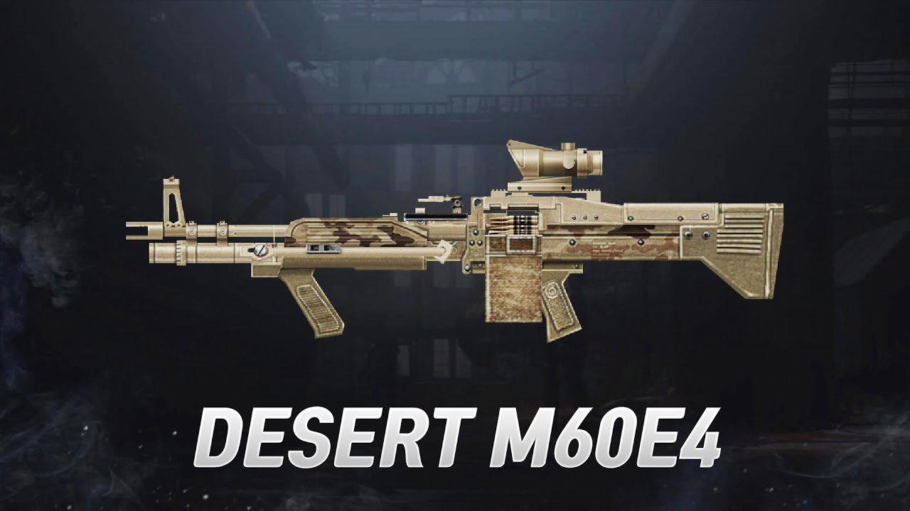 [카스온라인] DESERT M60E4 - YouTube