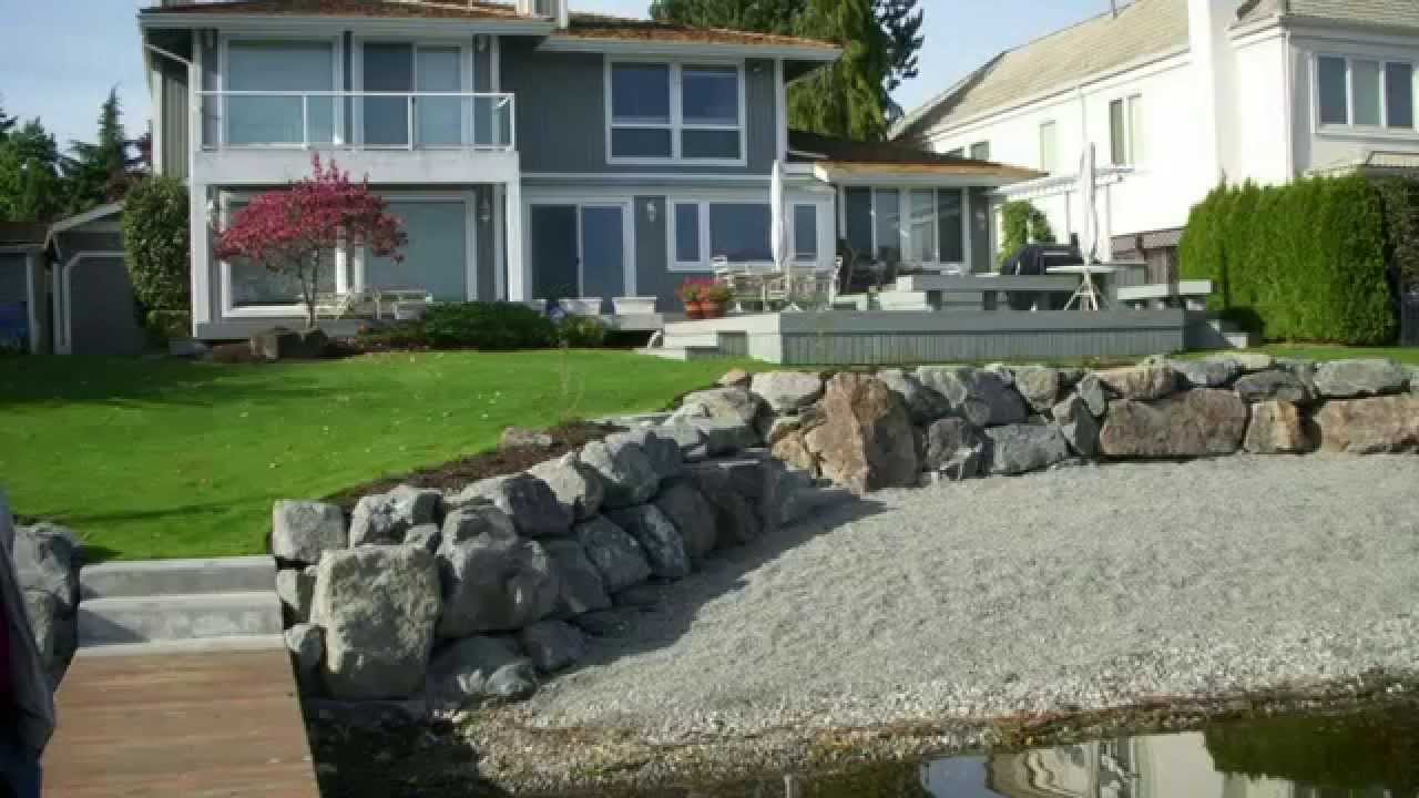 Waterfront Construction - Freshwater Bulkheads - YouTube