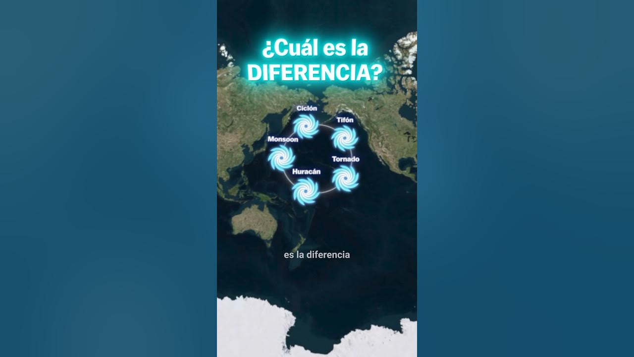 🌪️ Huracanes, Tornados, Tifones, Ciclones y Monzones 🌧️ ¿Cuál es la diferencia? - YouTube