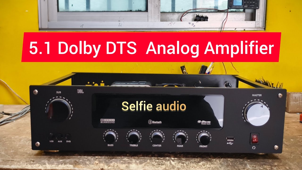 5.1 Dolby DTS Enabled Analog Amplifier @9999₹/- selfie audio 9994948026 ...