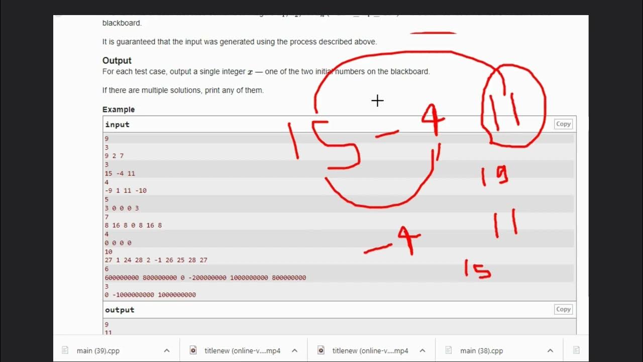 A. Blackboard List | Codeforces Round 877 (Div. 2) | Full solution - YouTube
