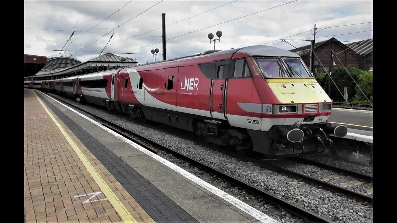 LNER Class 91 No 91107 at York - 29th Aug 2022 - YouTube