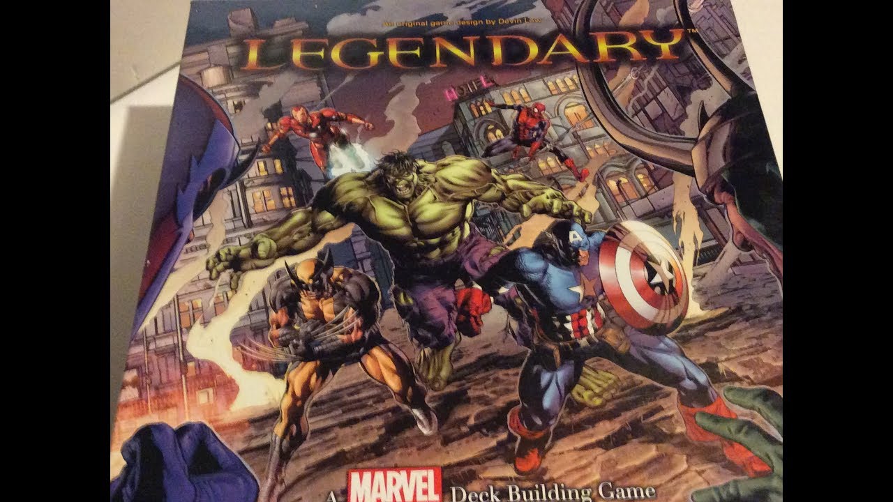 Marvel Legendary: Base Set - Part 1 - YouTube