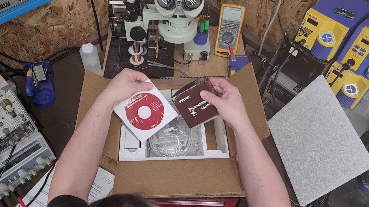 Xeltek Superpro 6100N Universal IC Chip Programmer Unboxing. - YouTube
