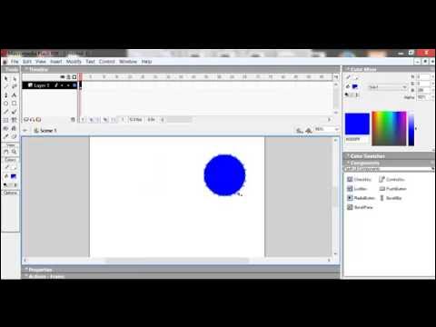 Penggunaan Arrow Dan Subselection Tool Pada Macromedia Flash - YouTube