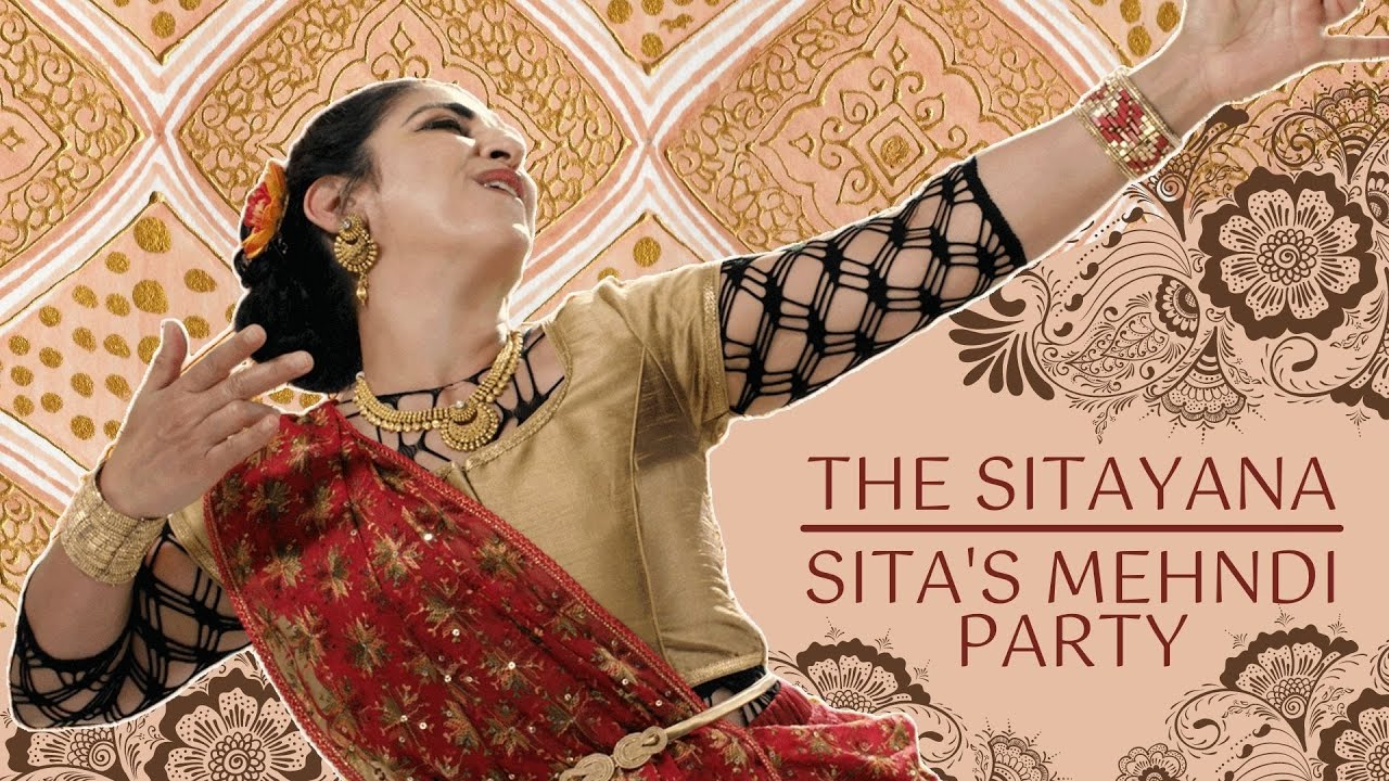 Behind THE SITAYANA • Get ready for SITA'S MEHNDI PARTY! - YouTube