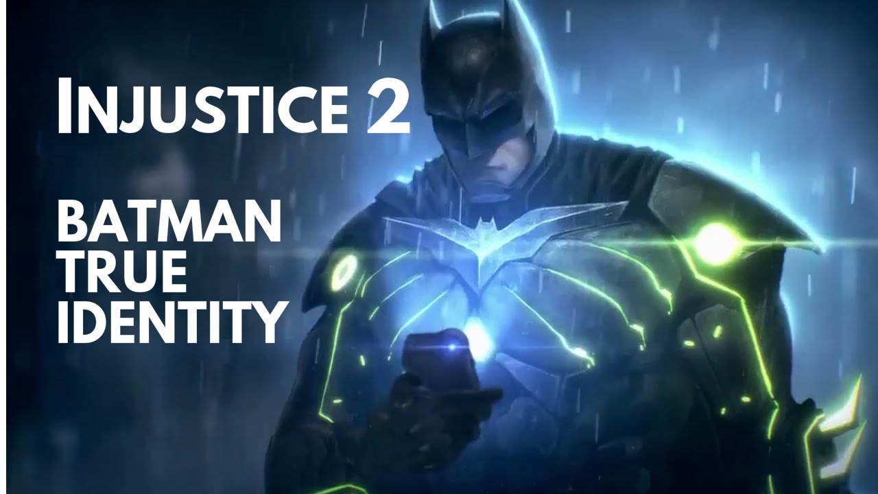 Injustice-2 True Identity |Batman - YouTube