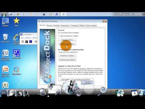 mac os x dock for windows 7, xp, or vista - YouTube