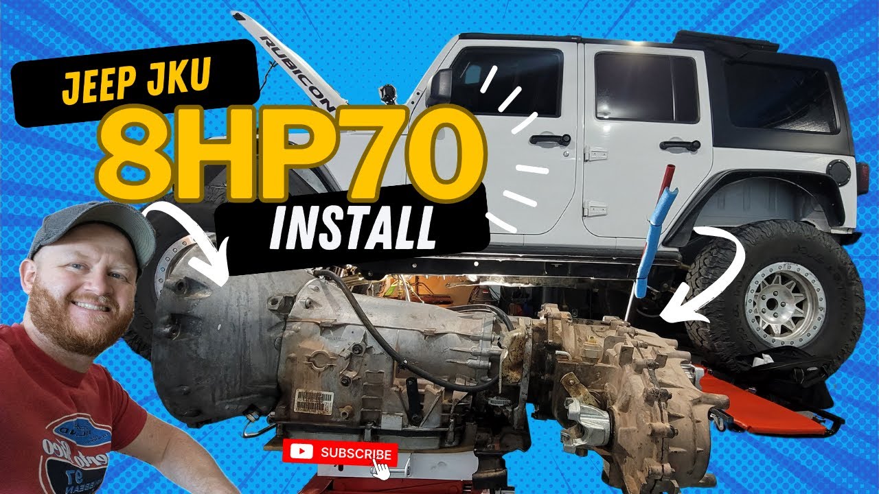 8 Speed Transmission in a Jeep Wrangler! - YouTube