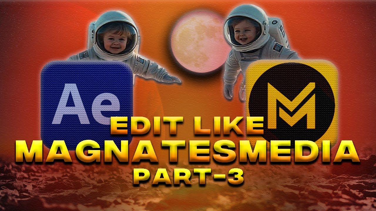 How to edit Like MagnatesMedia in After effects | 3D Camera edit | Part ...